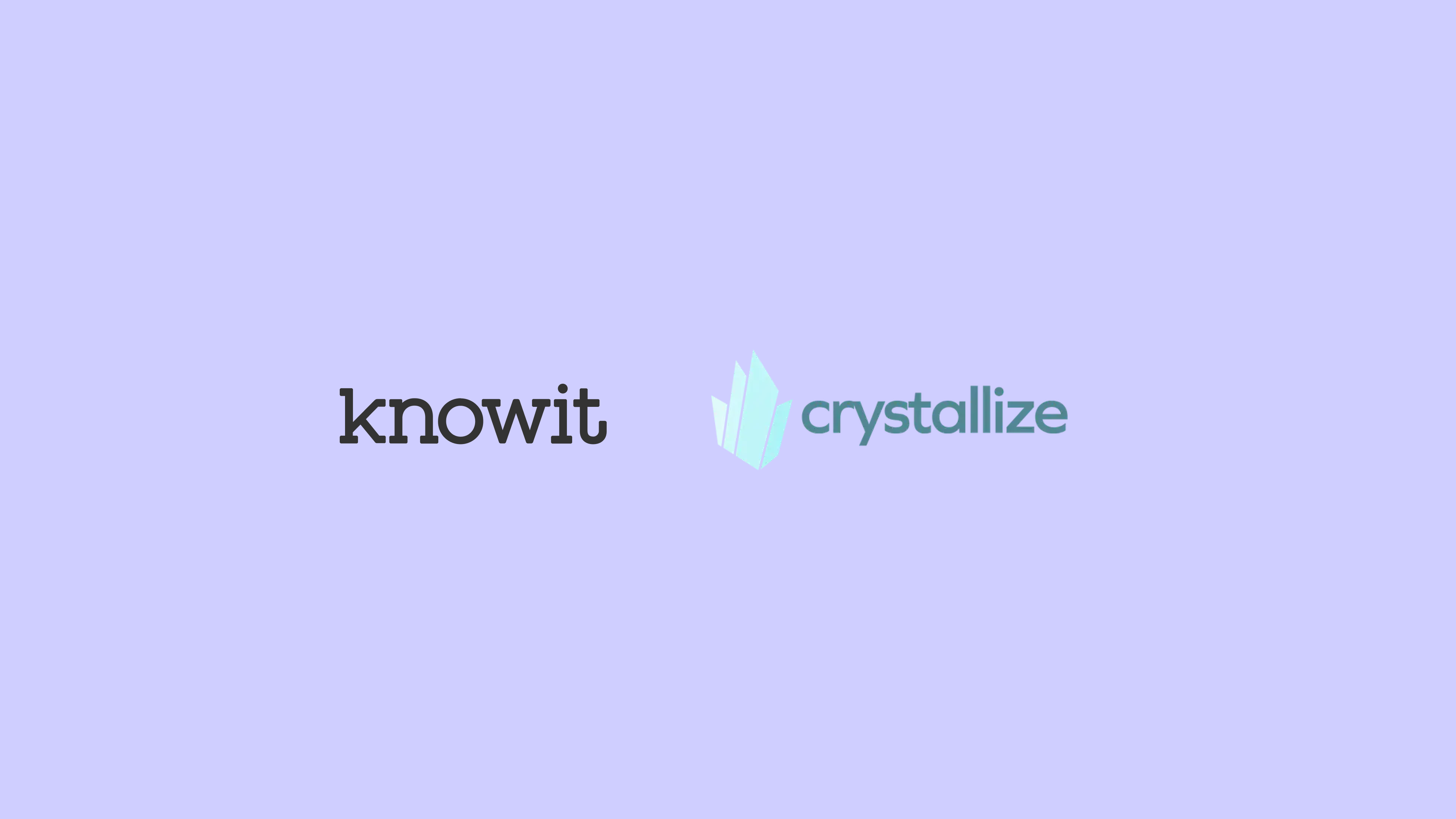 Crystallize – en platform for moderne eHandel