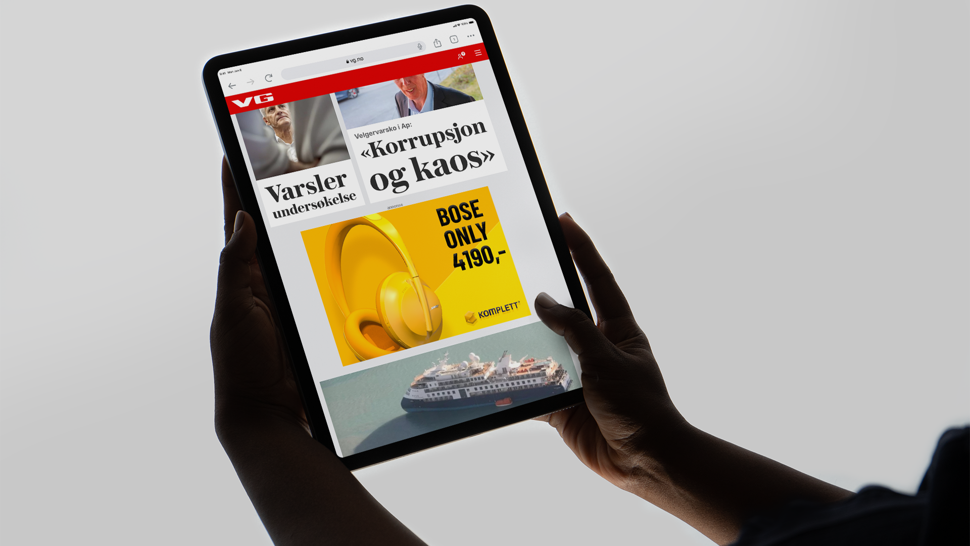 Komplett bruk av data